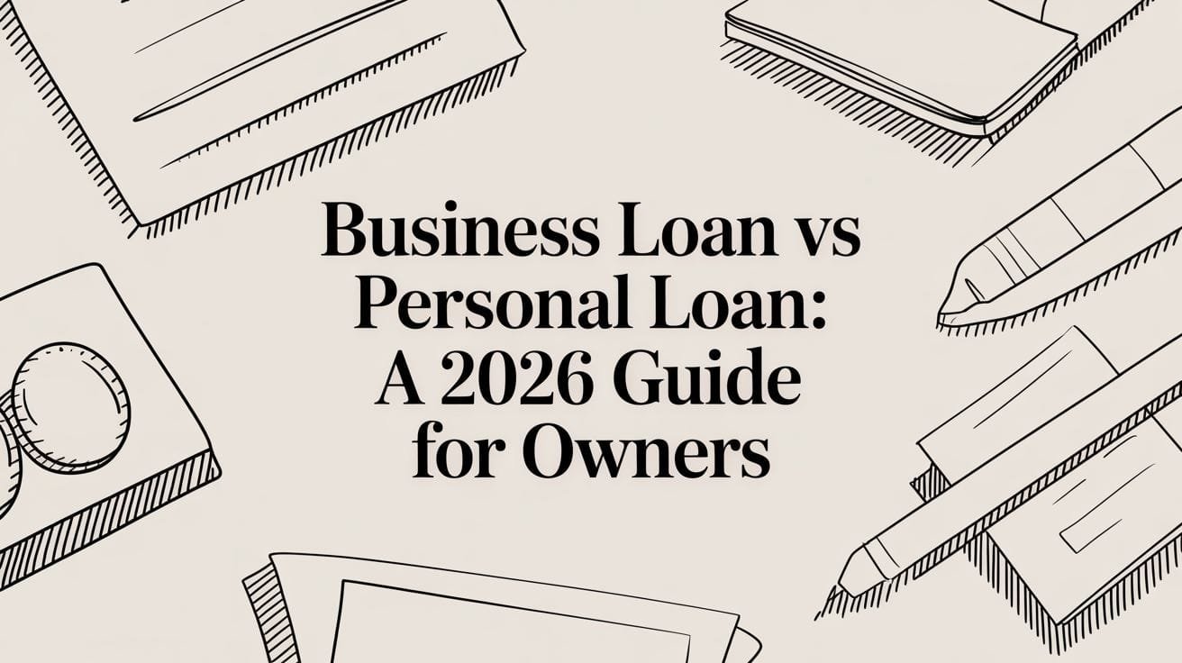 Business Loan vs Personal Loan: A 2026 Guide for Owners
